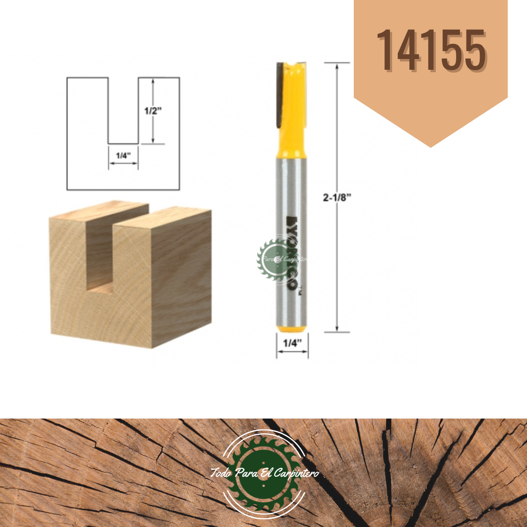 Fresa agujerear y ranurar Yonico 14155 | TPC Tools