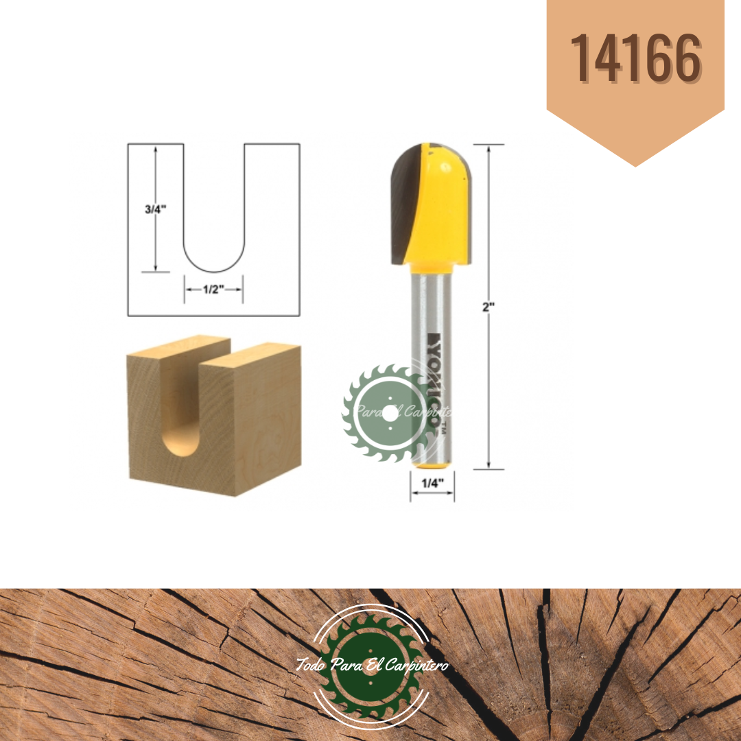 Fresa nariz redonda Yonico 14166 | TPC Tools