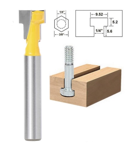 Fresa T slot Key Hole TPC 50107 | TPC Tools