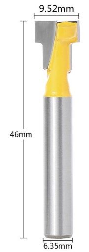 Fresa T slot Key Hole TPC 50107 | TPC Tools