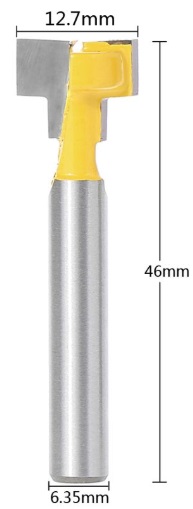 Fresa T slot Key Hole TPC 50108 | TPC Tools