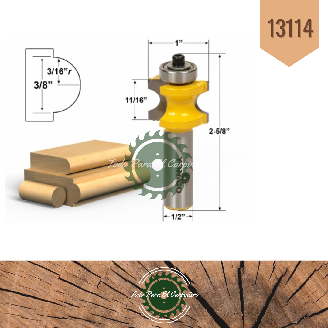 Fresa para cantear Yonico 13114 | TPC Tools